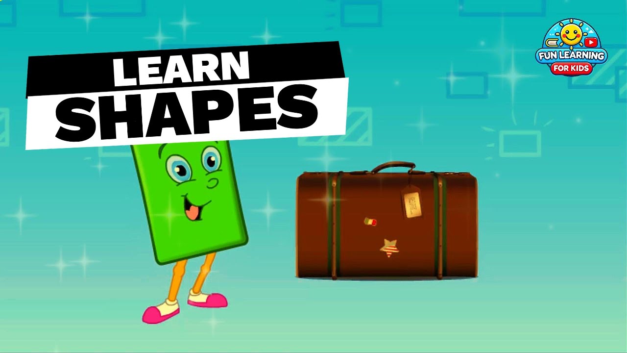 Fun Shapes Adventure! Learn Shapes Easily | Educational Video for ...