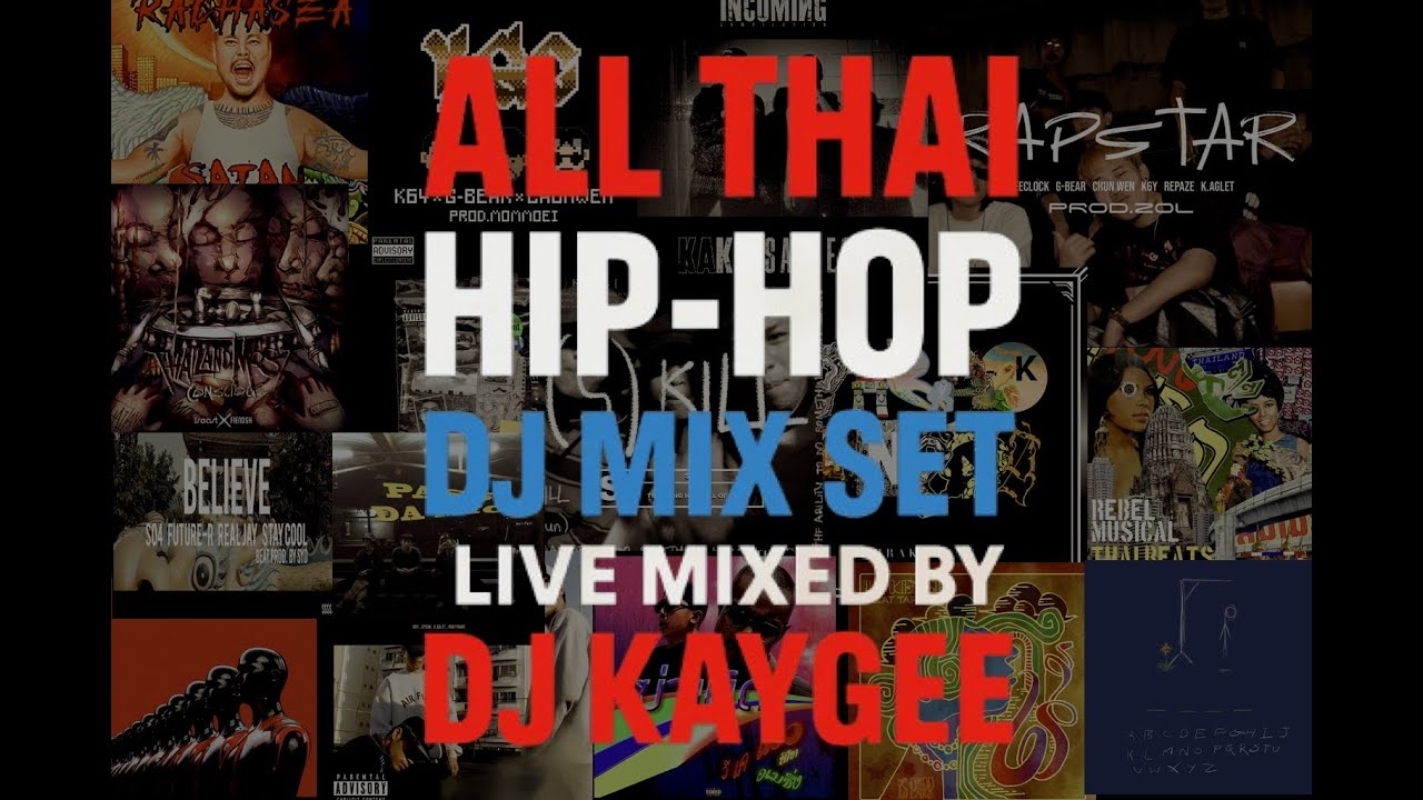ALL THAI HIP-HOP MIX SET | DJ KAYGEE | GOJA GALLERY CAFE at Bangkok #thailand #thaisong # ...