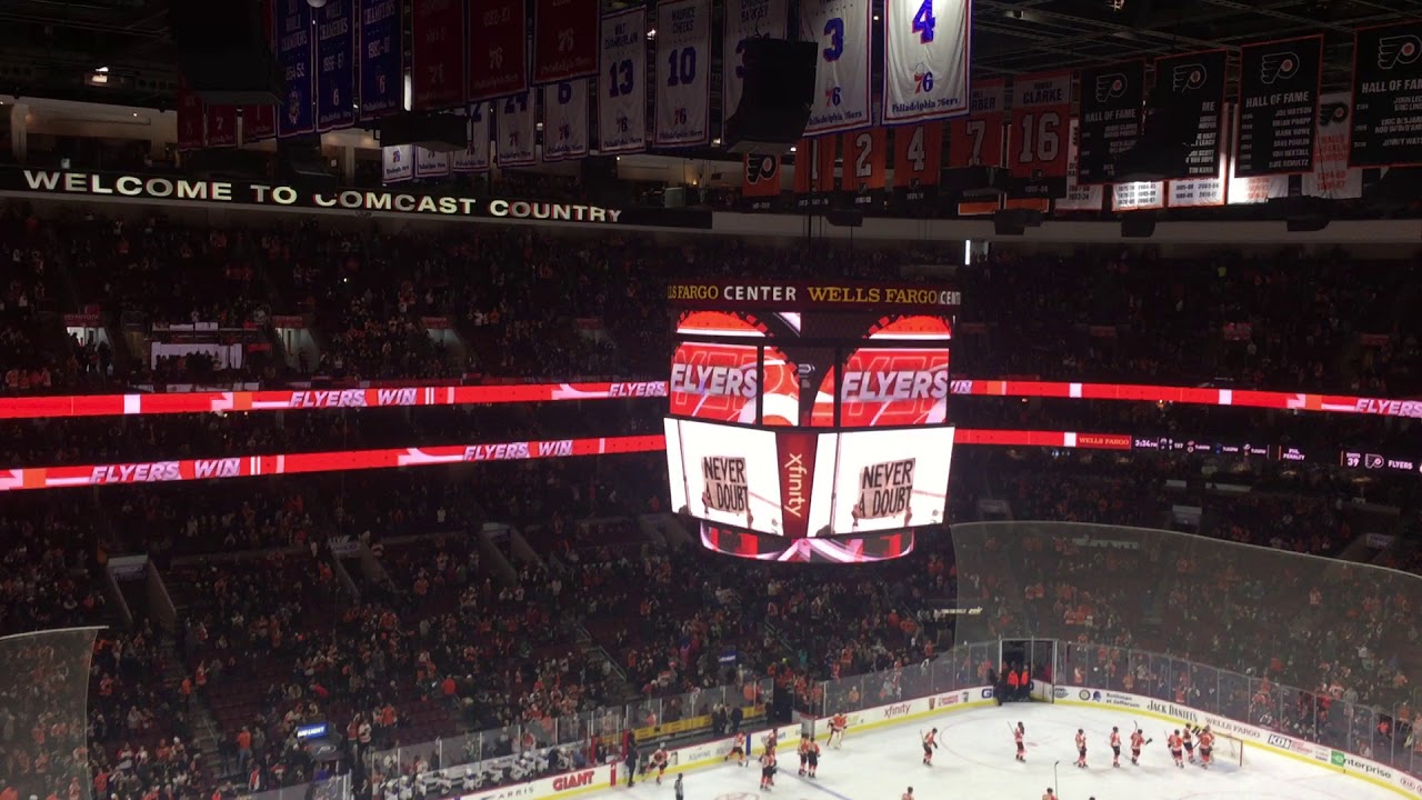 Flyers vs. Blues 1/6/18 Win - YouTube