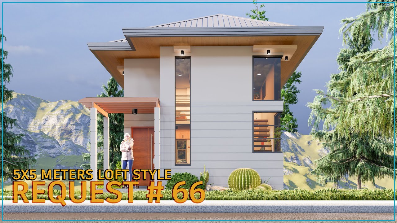 5x5 METERS LOFT STYLE (REQUEST #66) - YouTube