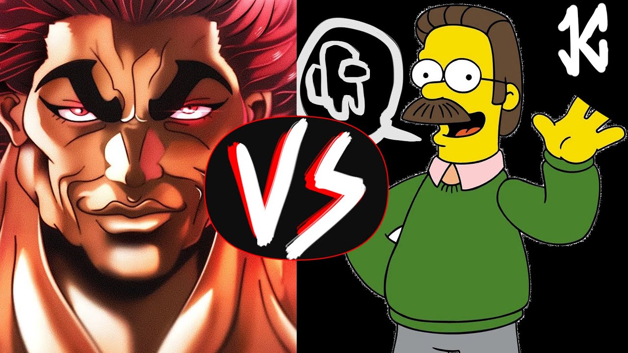 Tu no metes cabra vs flanders - parte1 - baki x simpsons - YouTube