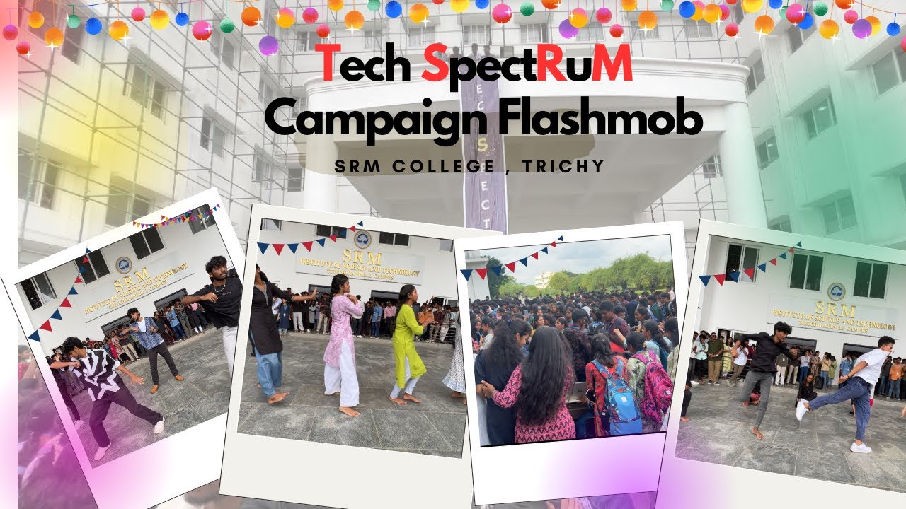 Don't Miss Tech SpectRuM 2024 - Flash Mobb!! - YouTube