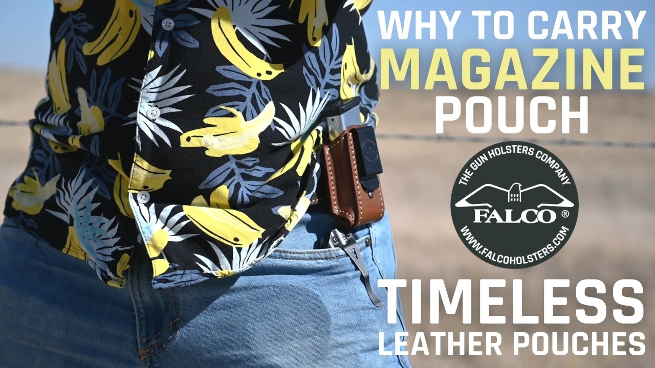 Why to carry a magazine pouch? - Enhanced Timeless Leather Magazine ...