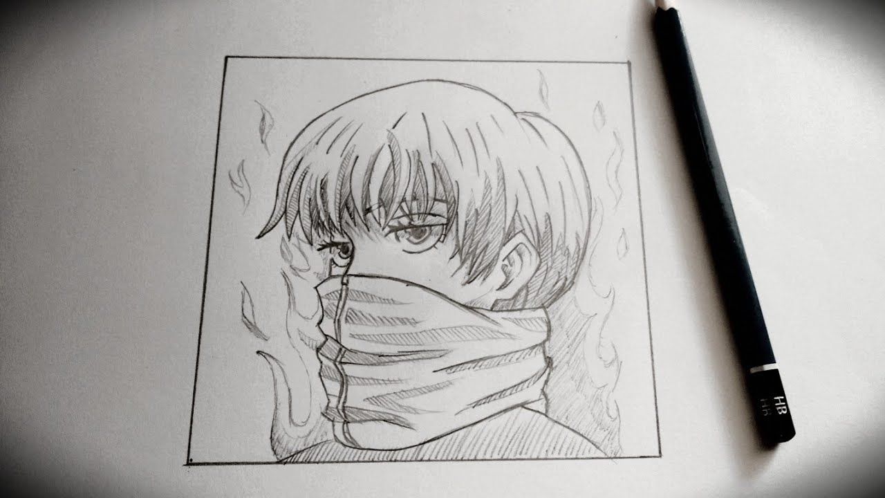 Drawing Toge Inumaki in Timelapse - YouTube