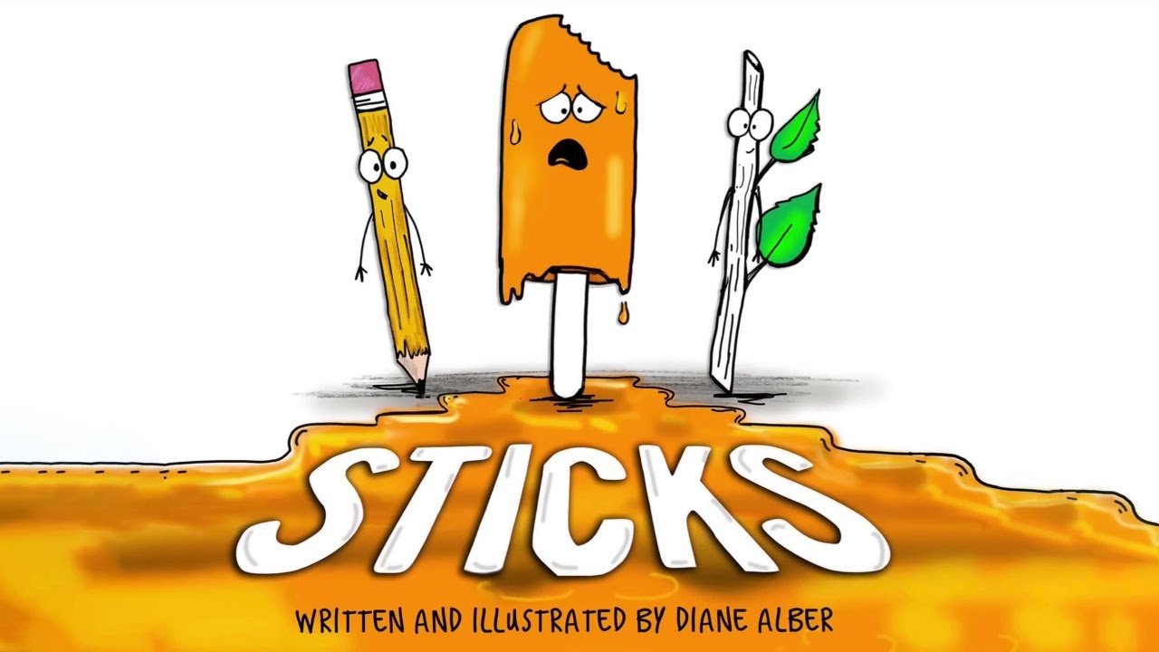 sticks by diane alber : kids book : read aloud - YouTube