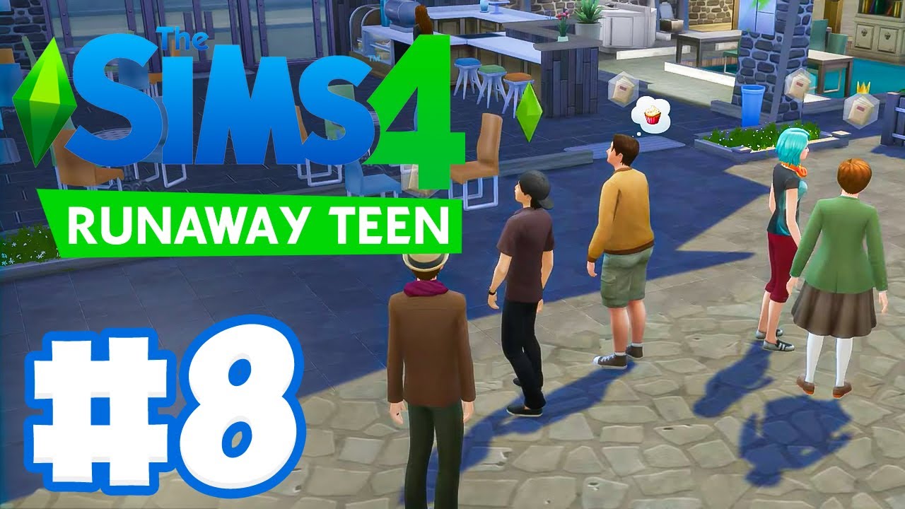 Joining A Club In My Runaway Teen Series The Sims 4 Runaway Teen