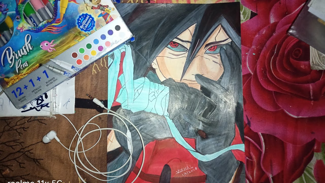 "How to Draw Madara Uchiha | Step-by-Step Drawing Tutorial" - YouTube