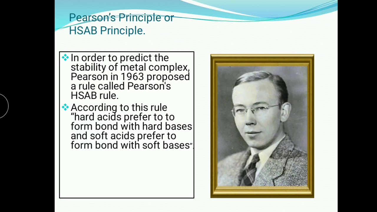 Introduction to HSAB Principles (In Organic Chemistry) - YouTube