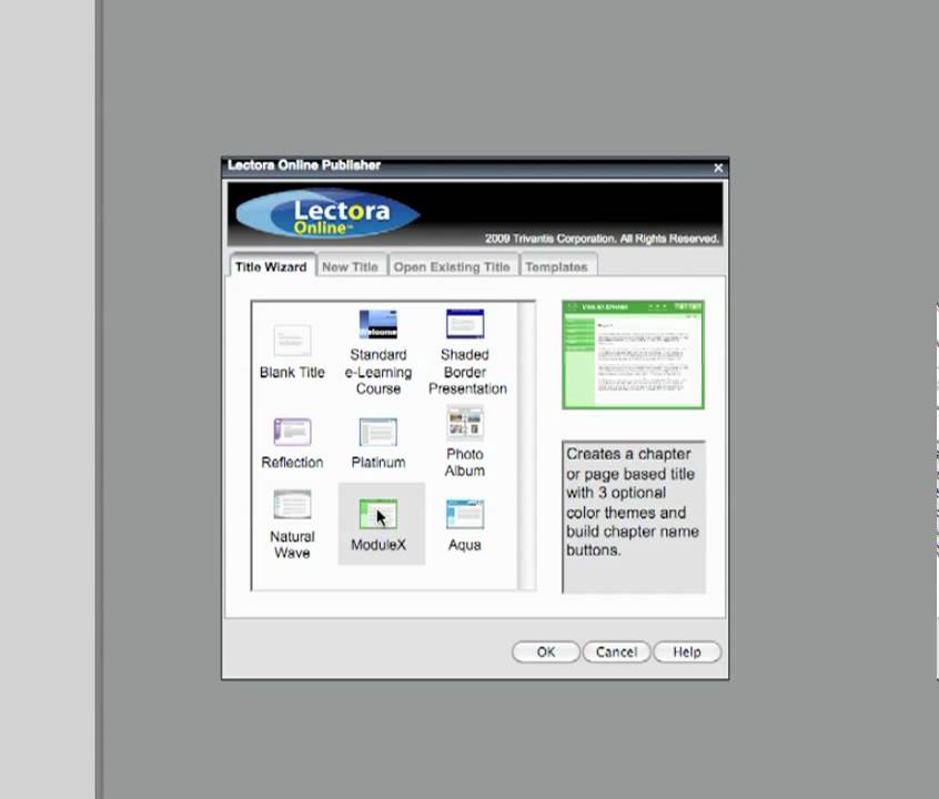 Lectora Online tutorials: Create a new title - YouTube