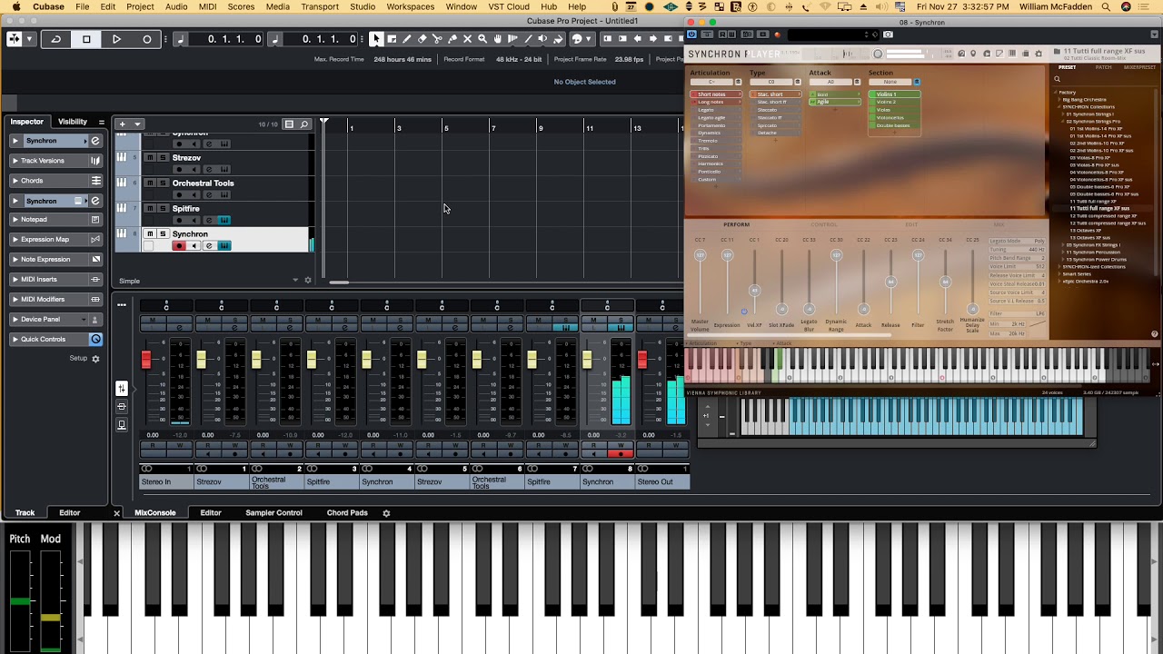 Berlin Strings, Spitfire Symphonic Strings Professional, Afflatus, and ...