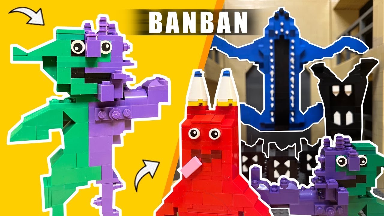 I Made Garten of Banban out of LEGO! - YouTube