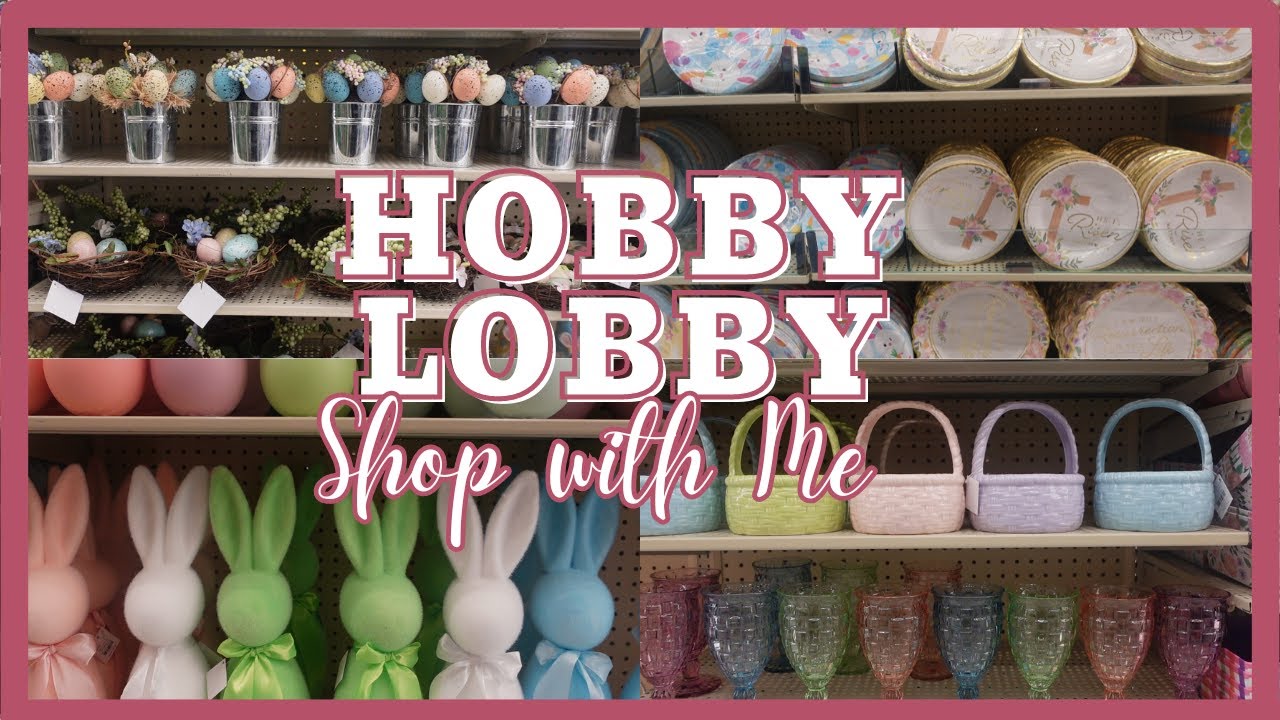 🌸🐰2024 HOBBY LOBBY SPRING DECOR | SHOP WITH ME | SPRING DECOR IDEAS 🌷 ...