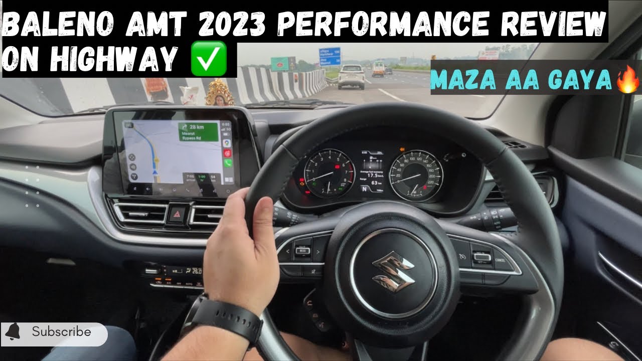 New Baleno Amt Performance Review on highway in 2025 | Drive Review ...
