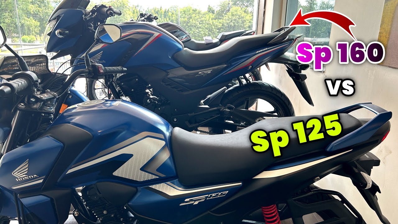 2023 Honda SP 125 VS Honda SP 160 Detailed Review | ₹33,000 कि बचत ...