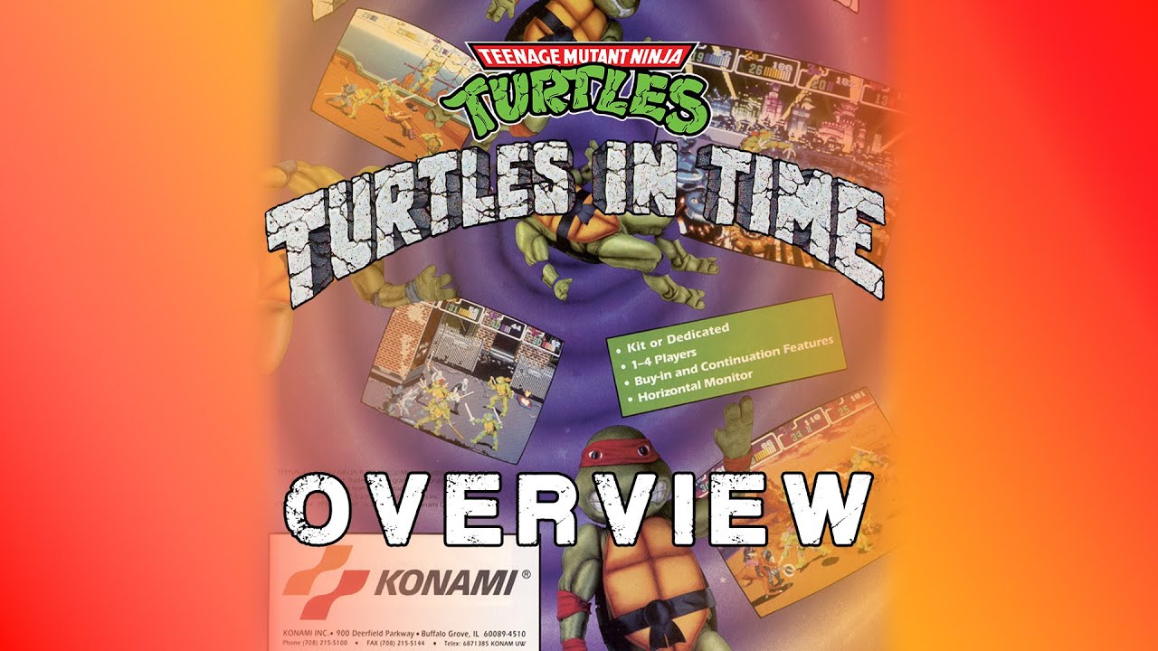 TMNT: Turtles in Time - KONAMI - 1991 - YouTube