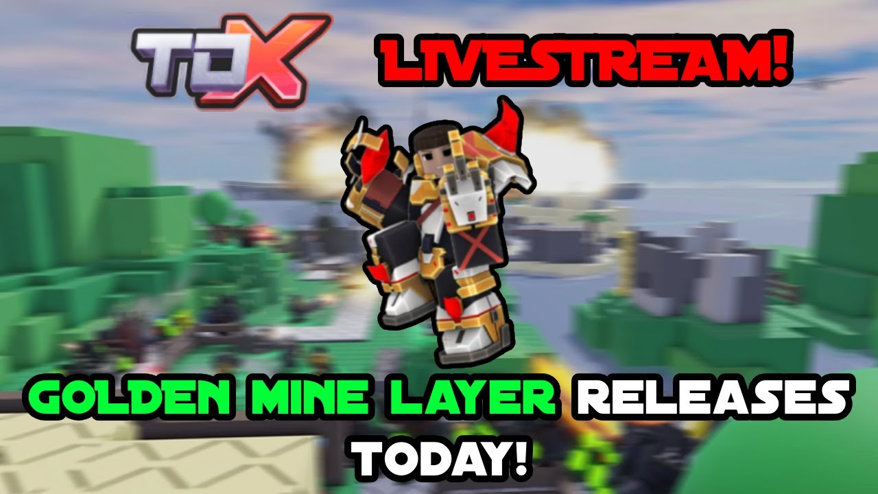 TDX LIVESTREAM! GOLDEN RIZZLAYER IS HERE!!! | Road to 1K subs! - YouTube
