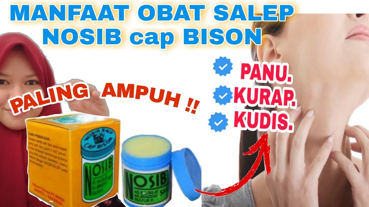 Manfaat salep nosib cap bison //Aas samsiah official - YouTube