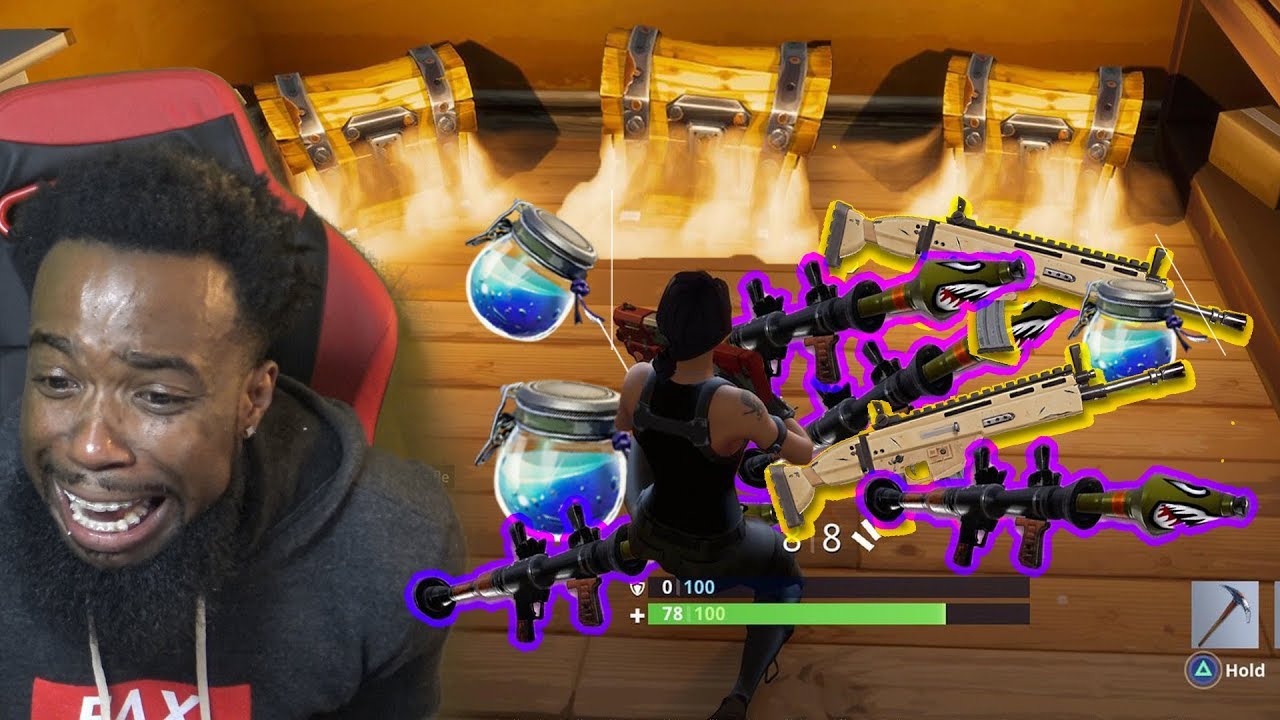 HE TRIED TO TAKE ALL MY LEGENDARY AND EPIC LOOT! Fortnite Funny Moments ...