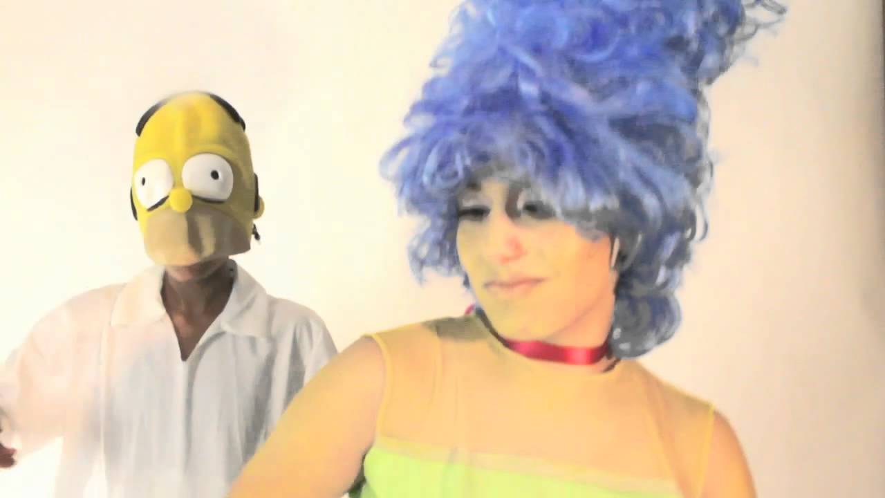Homer and Marge Simpson Dance - YouTube