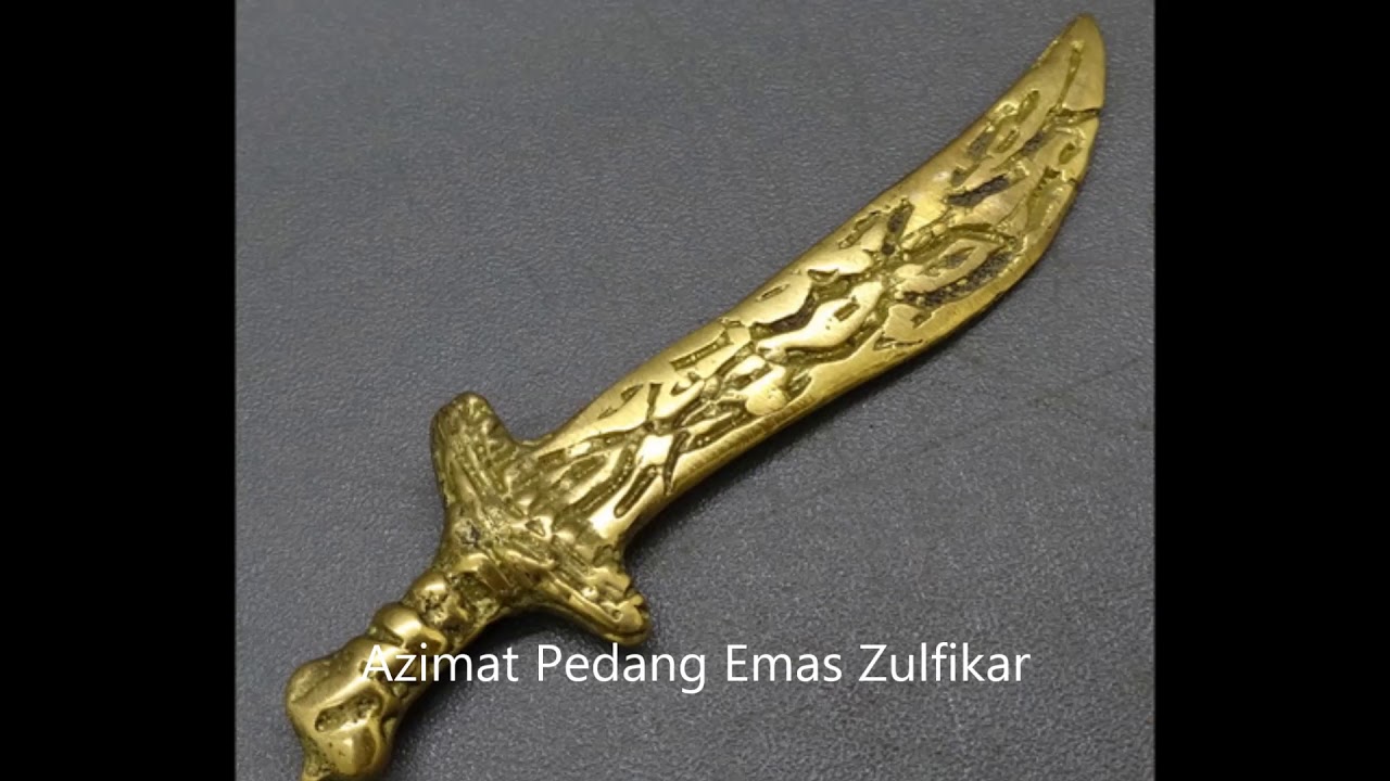 Azimat Pedang Emas Zulfikar - YouTube
