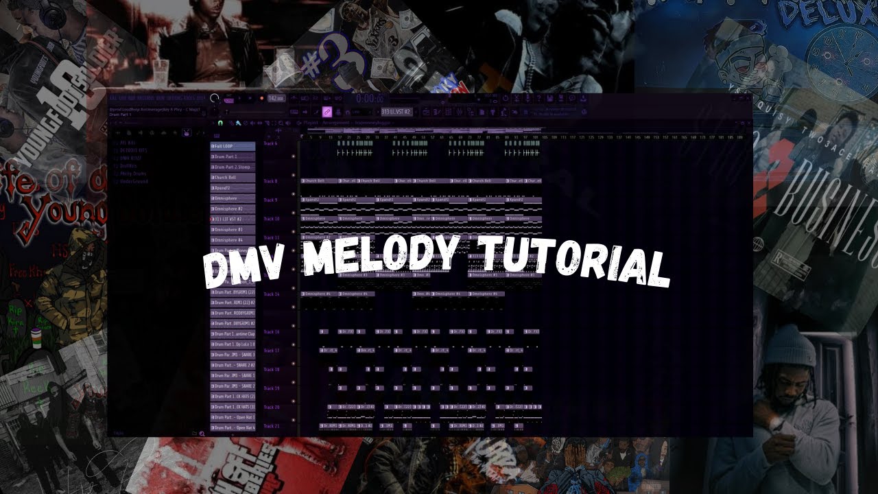 Makeing DARK Melodic DMV Melodies/Loops | FL Studio Tutorial - YouTube