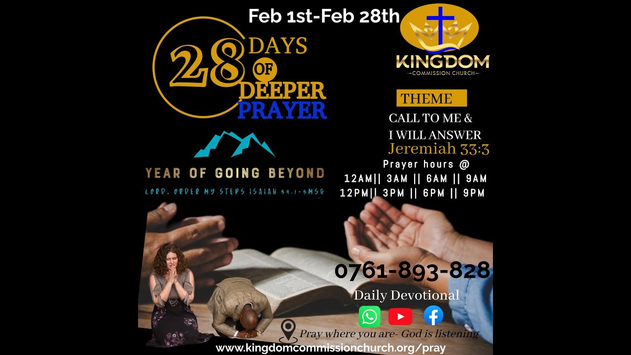 22 of 28 Days of Deeper Prayer - YouTube