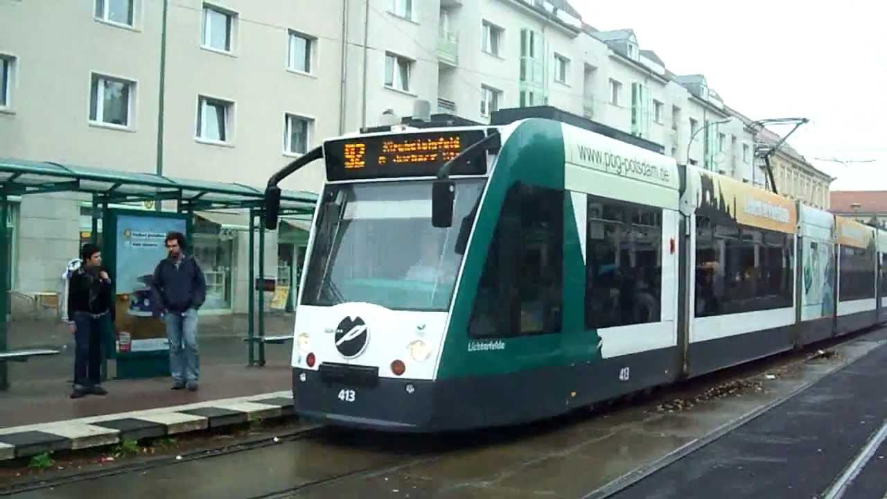 Trams of Potsdam, Germany - YouTube