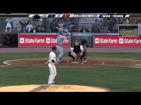 MLB® 11 The Show™ Giants vs. Dodgers Gameplay video