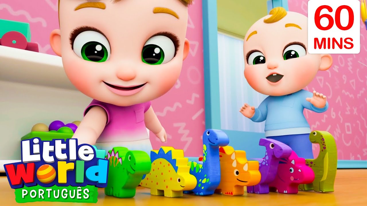 Nina, Nico e os 10 Dinossaurinhos | O Mundo de Nina e Nico - Little ...