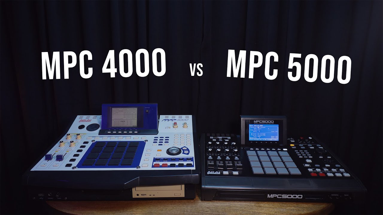 Akai MPC 4000 vs MPC 5000 - Sampling Comparison | #mpc4000 #mpc5000 ...