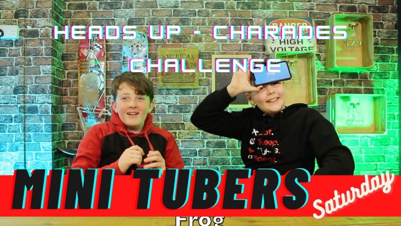 Mini Tubers - Saturday - Heads Up Challenge - YouTube