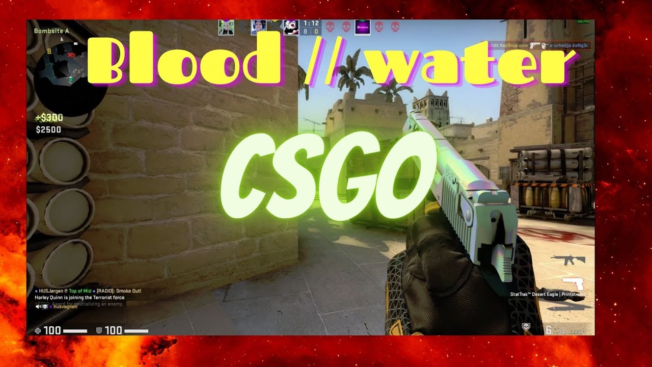 CsGo blood // water - YouTube