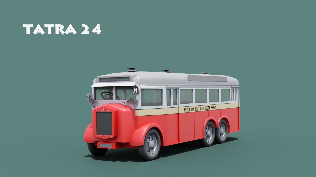 3D MODEL FROM A PHOTO | TATRA 24 | Blender 4️⃣ - YouTube