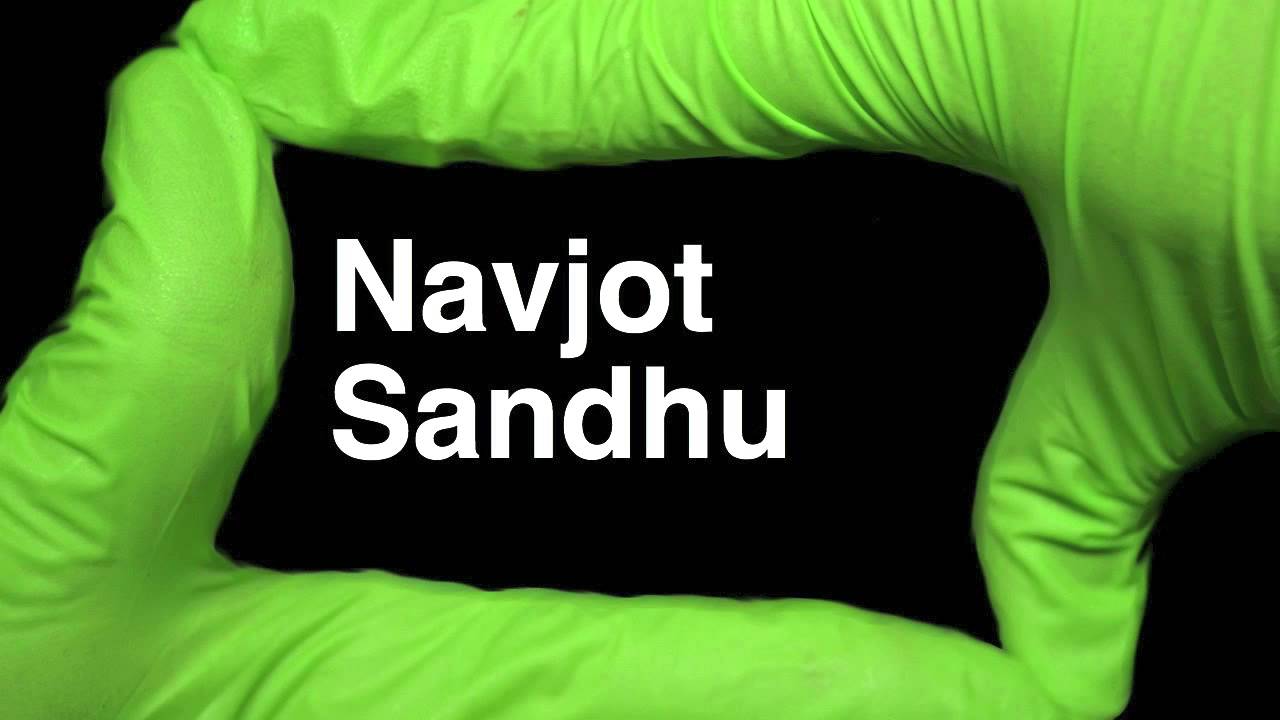 How to Pronounce Navjot Sandhu - YouTube