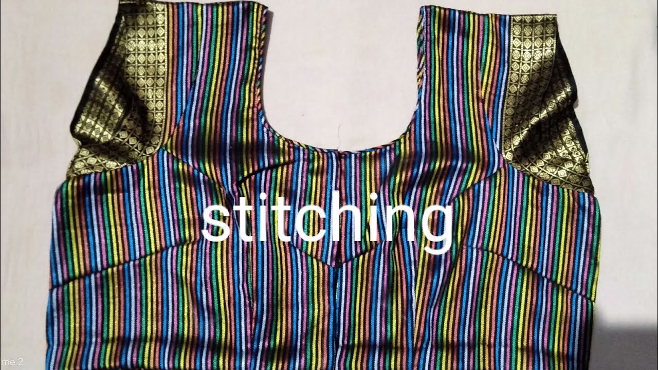 Simple Blouse Cutting & Stitching [ Part- 2] - YouTube