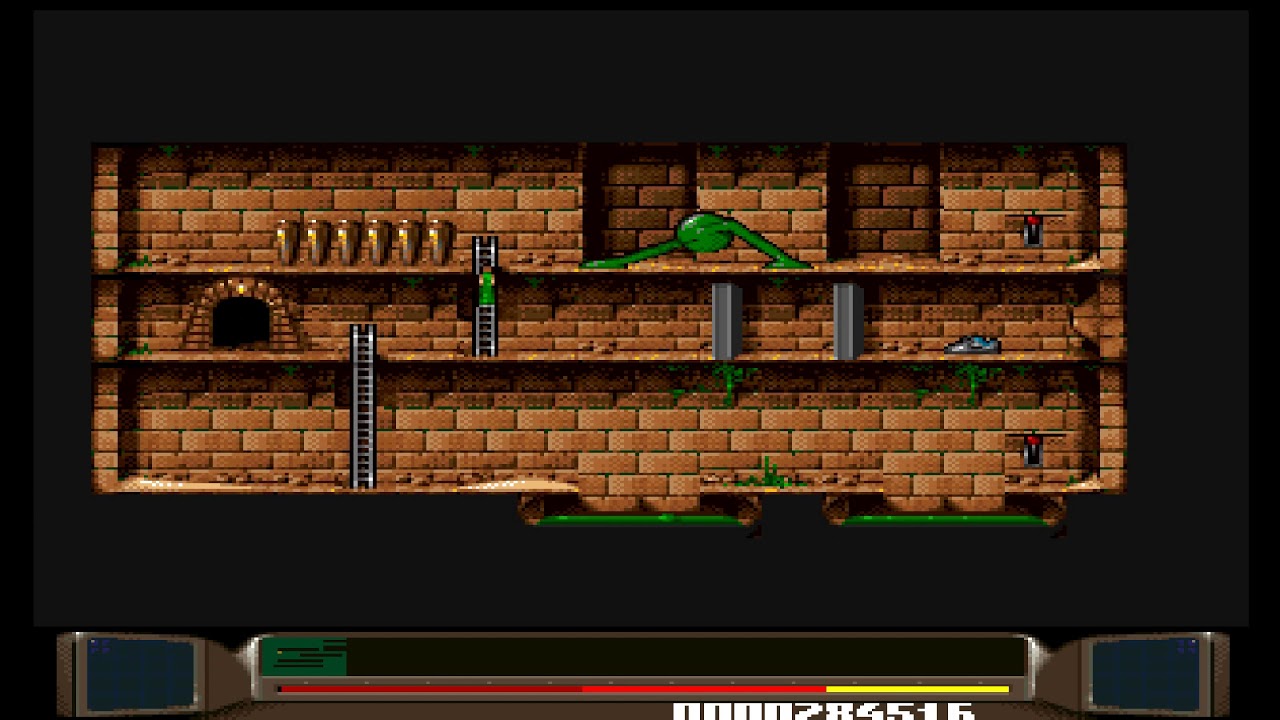 Benefactor (Amiga CDTV), extra levels, solution level 6 - YouTube