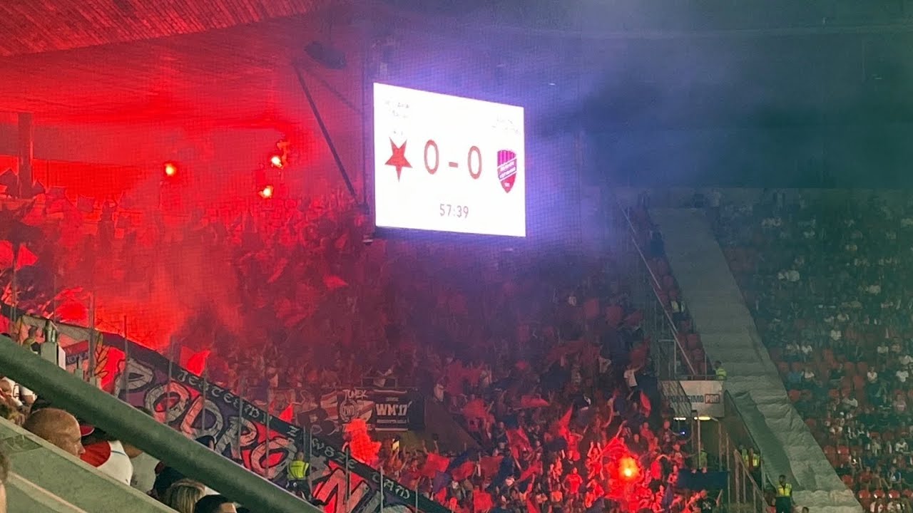 CZ: Slavia Praha - Raków Częstochowa [RKS Fans]. 2022-08-25 - YouTube