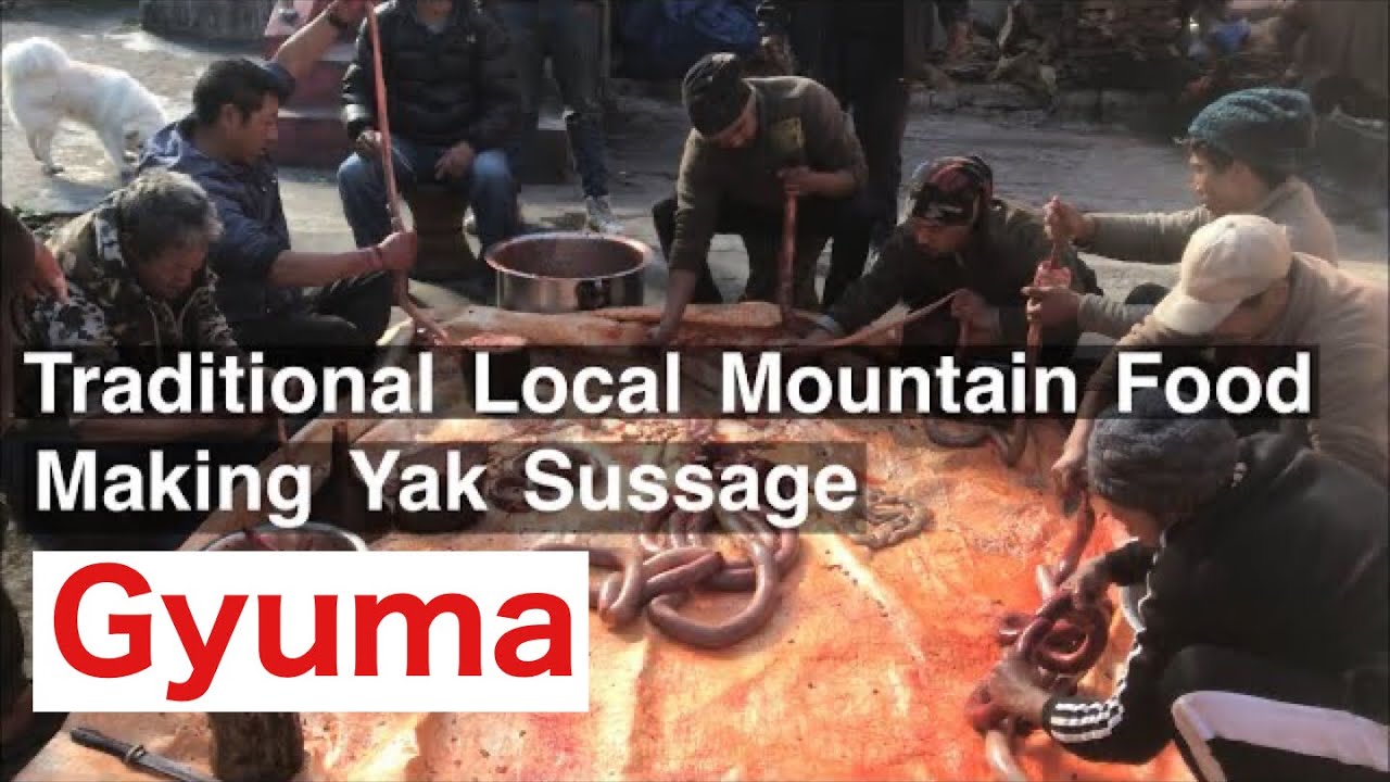 (Gyuma) Yak Blood Sussage || Nepal - YouTube