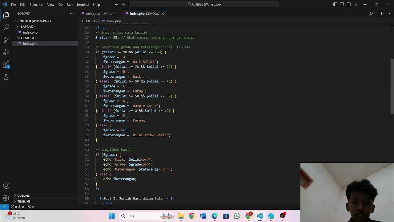 DEMO MODUL 4 WEB - YouTube