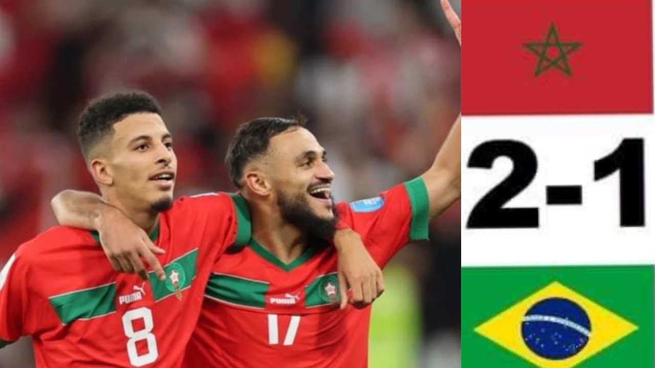 Maroc 2-1 Brésil Match Amical Résumé Complet - YouTube