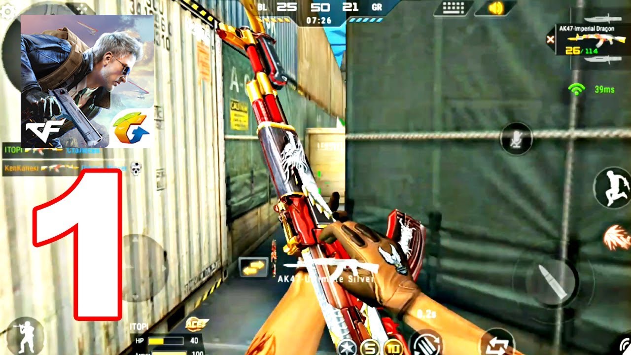 CrossFire: Legends - Gameplay Walkthrough Part 1 (Android Games) - YouTube