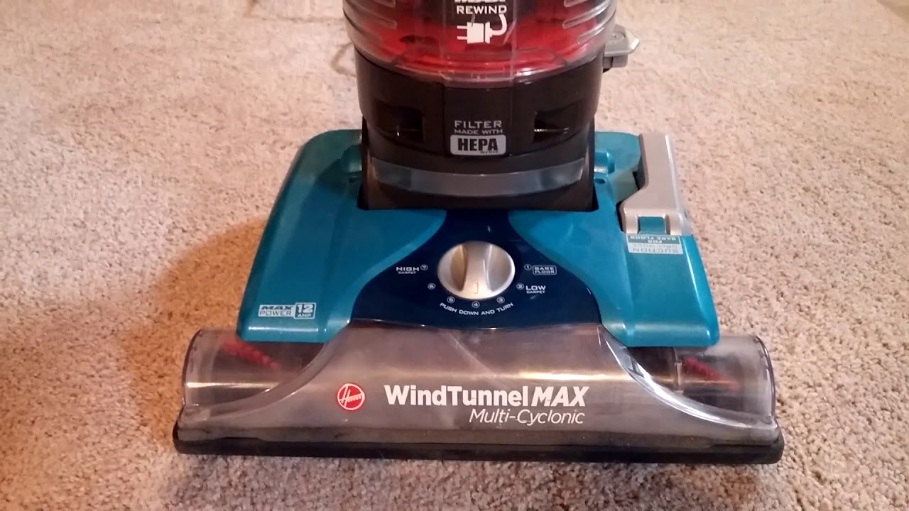 Hoover Windtunnel MAX Sand in the Carpet test - YouTube