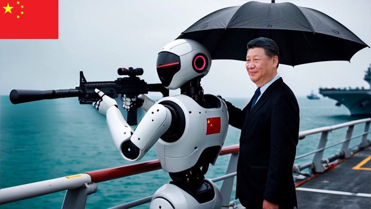 China's First Navy Robot SHOCKED the US in its LARGEST Naval Exercise ...
