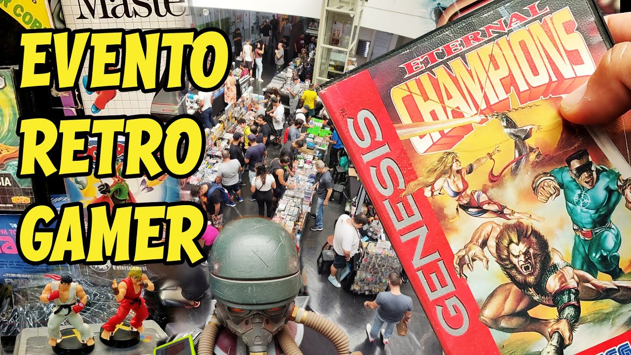 GAMES COLLECTION SHOW 7ª EDIÇÃO - Evento Retro Gamer em São Paulo - YouTube