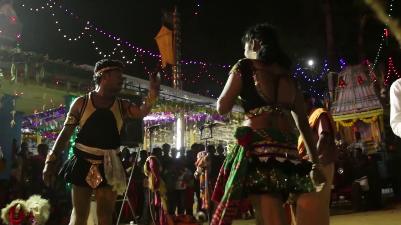 #Karakattam || Record dance in South indian kovil function @ Midnight - YouTube