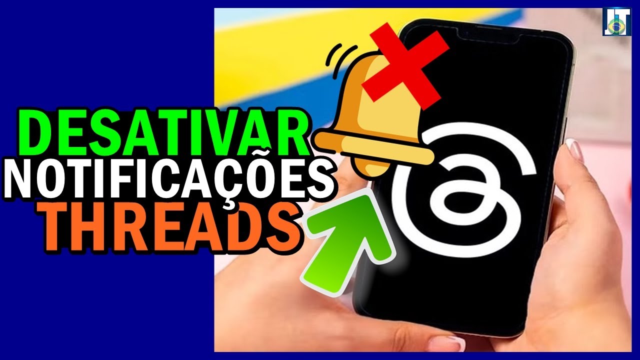 Como DESATIVAR as NOTIFICAÇÕES do THREADS? Aprenda PASSO A PASSO! - YouTube