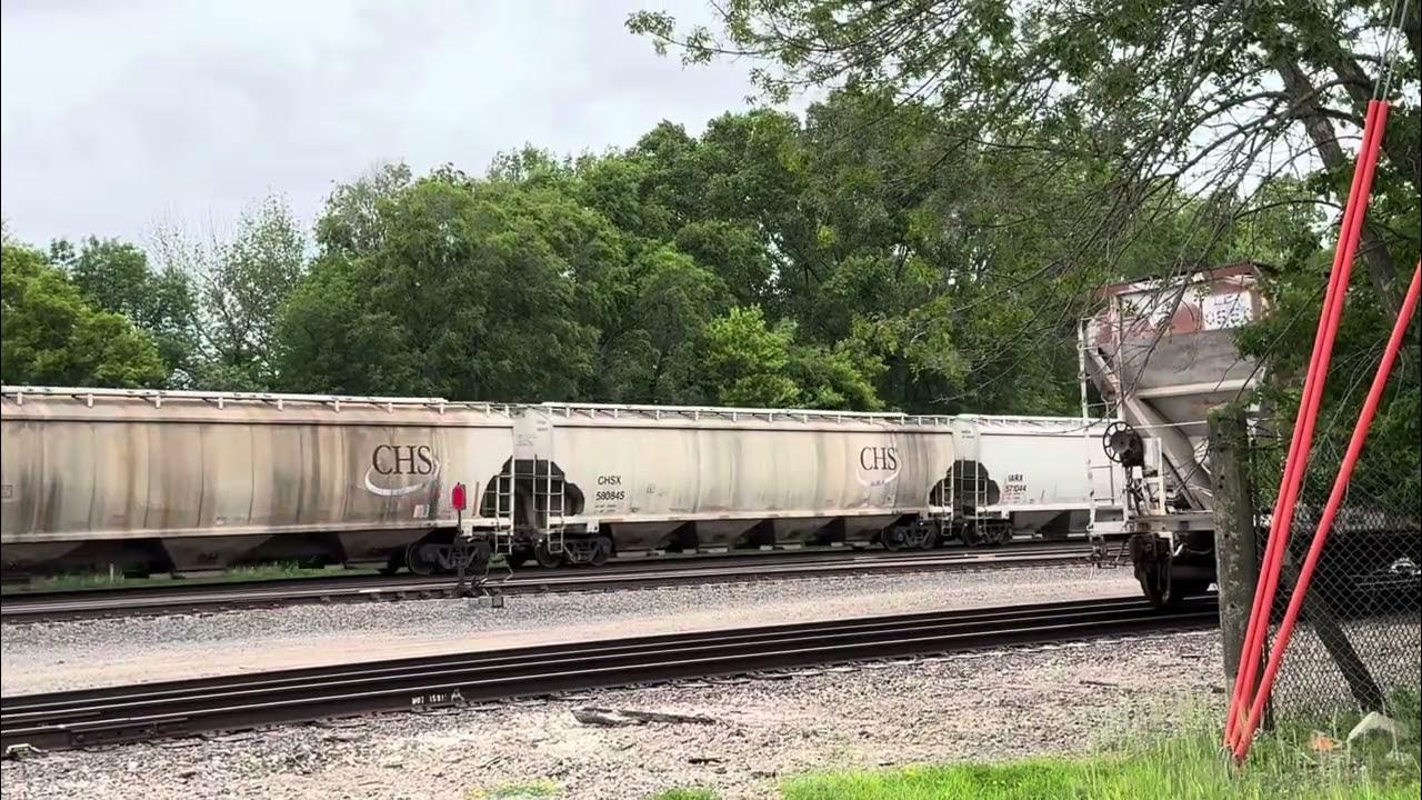 NS 4327 & UP 5754 Landing In UP Mason City Yard #locomotive #railfan #train #railway #railroad ...