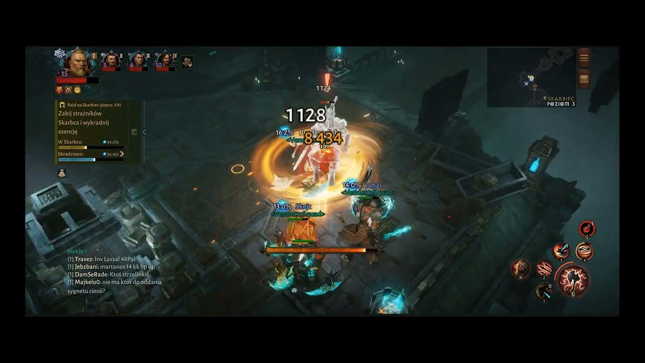 Diablo Immortal : Rajd na Skarbiec w Klanie Vendetta Squad - YouTube