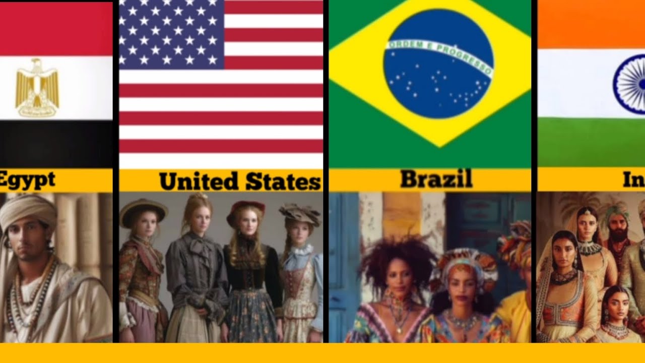 comparison : between the top 21 countries | traditional clothes of ...