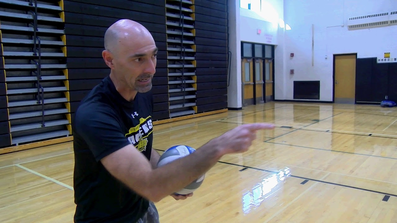 WCHS Training Tip - Volleyball Underhand Passing - YouTube